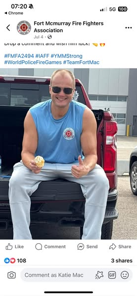 Jordan Hall, Fort McMurray Firefighter, Dies Leaving Legacy of Service ...