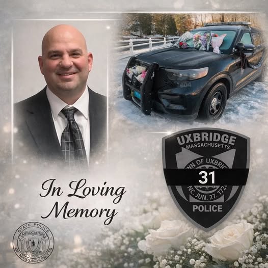 Officer Stephen LaPorta Death and Obituary: Uxbridge Police Officer ...